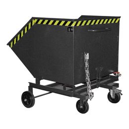 Bauer Südlohn Späne-Kastenwagen SKW-ET 1000, lackiert, Schwarzgrau (4438-43-0000-16)