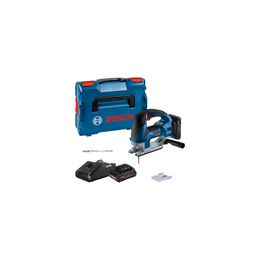 Bosch Akku-Stichsäge GST 18V-155 BC, 2 Akku Akku ProCORE18V 4.0Ah, Ladg. u. L-BOXX (06015B1002)