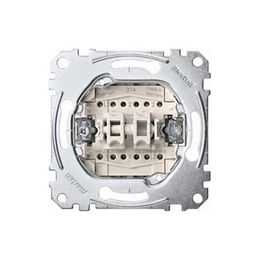 Merten Doppelwechselschalter-Eins 1-pol.10AX 250V AC MEG3126-0000)
