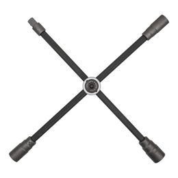 KS Tools Radkreuzschlüssel mit Gleitgelenk f.PKW,3/4"x24x27x32mm (518.1163)