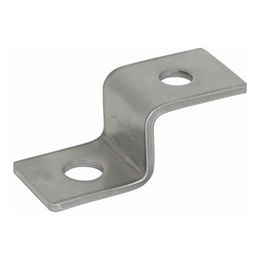 DEHN Endstück Z-Form mit 2 Bohrungen ES ZF 2XB18 V2A ; Dehn & Söhne (390499)