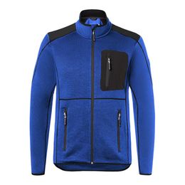 KÜBLER WORKWEAR Strickjacke kbl.blau/schwarz Form 1443 Größe XL ; Kübler Workwear (1443 6339-4699-XL)