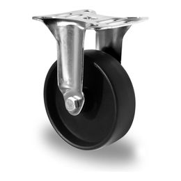 CASCOO Bockrolle ø 75 mm Serie P4P4 Gleitlager (FAPCCC0075P4P4P0N)