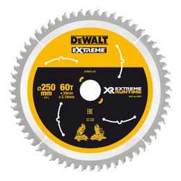 Dewalt Kreiss&auml;geblatt station&auml;r 250/30 mm 60WZ/FZ DT99573-QZ)