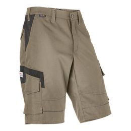 KÜBLER WORKWEAR Kübler Shorts INNOVATIQ sandbraun/schwarz Form 2430 Größe 40 ; Kübler Workwear (2430 5370-2599-40)