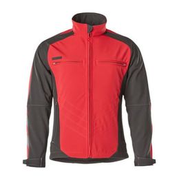 Mascot Dresden Soft Shell Jacke Größe XS, rot/schwarz (12002-149-0209-XS)