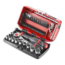 Facom Steckschl&uuml;ssel-Set 1/4Z 6-Kant, 28-tl (R.360NANO-U112)