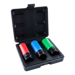 STIER Kraft-Steckschl&uuml;ssel-Satz 1/2" SW 17/19/21 mm im Kasten (902508)