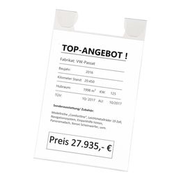 EICHNER Preisblatt-Tasche A4 zur Fixierung am In (9219-01056)