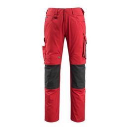 Mascot Mannheim Hose Größe 82C43, rot/schwarz (12679-442-0209-82C43)