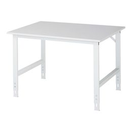 Rau Arbeitstisch Tom h&ouml;henverstellbar, B1250xT1000xH760-1080mm, ME-Platte-28mm (06-625ME10-12.12)