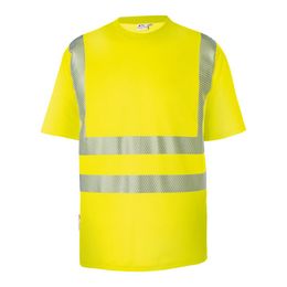 KÜBLER WORKWEAR T-Shirt REFLECTIQ PSA 2 warngelb Form 5143 Größe L ; Kübler Workwear (5143 8205-34-L)