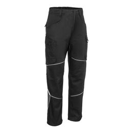 KÜBLER WORKWEAR Kübler Damenhose ICONIQ schwarz/anthrazit Form 2540 Größe 34 ; Kübler Workwear (2540 5336-9997-34)