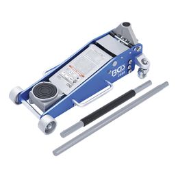 BGS-technic BGS Technic Rangier-Wagenheber hydraulisch Aluminium-Stahl-Konstruktion 2,5 t aus Aluminium und Stahl für Fahrzeuge mit einer Tragkraft bis zu 2,5 t, 2889)