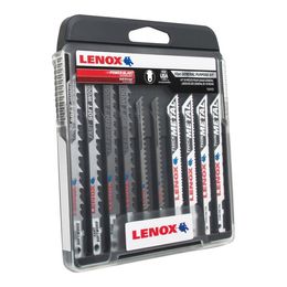 Lenox Stichsägeblätter-Set Universal 10-tlg., T-Schaft, inklusive Box: 2 x C450T, 2 x C416T, 2 x C320TS, 2 x B314T, 2 x B324T (1994458)