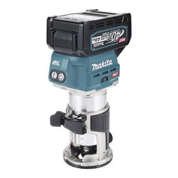 Makita Akku-Multifunktionsfräse 40V max. / 4,0 Ah, 2 Akkus + Ladegerät im MAKPAC (RT001GM205)
