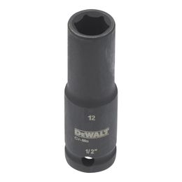 Dewalt Steckschl&uuml;ssel Lang 12mm 1/2 schlagfest (DT7546-QZ)