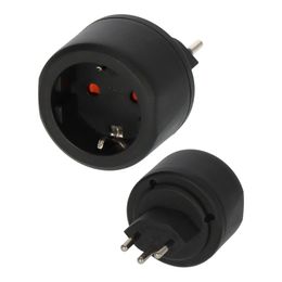Fa.Brennenstuhl Brennenstuhl Reisestecker System CH/Schutzkontakt 1508642)