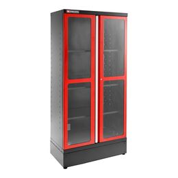 Facom JLS3 Schrank 2m 2 Glast&uuml;ren rot (JLS3-A1000PV)