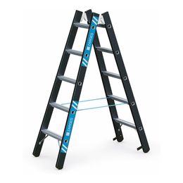 Zarges Megastep B - LM-Stehleiter SL 2 x 5 Sprossen (41190)