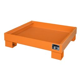Bauer Südlohn Auffangwanne AW 60-2, lackiert, Gelborange (4471-51-0000-1)