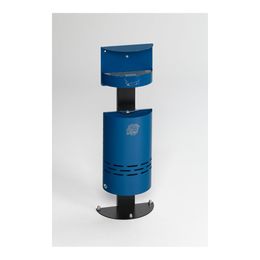 Var Ascher/Abfall-Kombination H 98 enzianblau (RAL 5010) 13 l (28712)