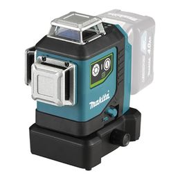 Makita SK700GD Akku-Multi Linienlaser| für horizontale oder vertikale Ausrichtung| inkl. Akku, Ladegerät und MAKPAC Gr.4| mit grünem Laserstrahl und Stativ|)