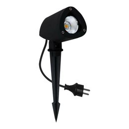 MEGATRON LED-Gartenleuchte mit Erdspie&szlig; 3000K MT70801)