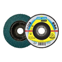 Klingspor SMT 324 Schleifmopteller, 115 x 22,23 mm Korn 40 gerade (321645)