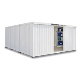 FLADAFI® Materialcontainer-Kombination Modell IC 1560, isolierter Boden ; SÄBU (2223510101)