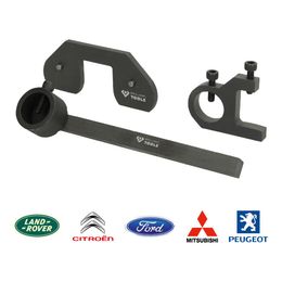 Brilliant Tools Ausgleichswellen-Einstellwerkzeug-Satz für Land Rover, Citroen, Mitsubishi, Peugeot, Ford 2.2 DOHC Diesel-Motoren (BT592320)