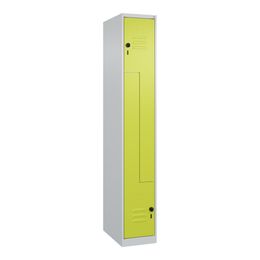 C+P Z-Spind Classic PLUS, 2 Fächer, 1850x300x500mm, 7035/0024 Verschluss Sicherheits-Drehriegel ; C + P Möbelsysteme (080003-102|S10017)