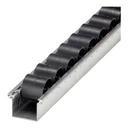 Bito Rollenleiste SDS / ESD-R&ouml;llchen mit Stahlachse L3000 mm (27723)
