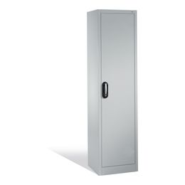 C+P Aktenschrank Acurado mit Drehtür, 5 Ordnerhöhen, H1950xB500xT400mm Weißaluminium ; C + P Möbelsysteme (9234-000|S10192)
