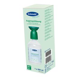 Gramm Medical Actiomedic Eye Care Augensp&uuml;lflasche mit Natriumchloridl&ouml;sung 0,9 %, 500 ml im Einzelkarton (500.000.51000)