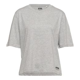 STIHL T-Shirt Gr. L Damen SUSTAINABLE BOXY Grau (04213008346)