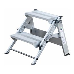MUNK Aluminium Klapptreppe 2 Stufen (055002)