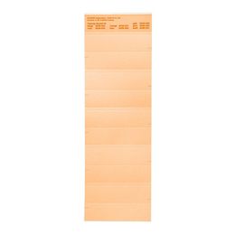 EICHNER Bezeichnungsschilder orange 6,8 x 24,5 (9036-00027)