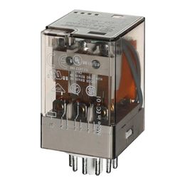 finder Industrie-Steckrelais 10Af.Fas. 90.73/112 60.13.8.024.0040 (601380240040)