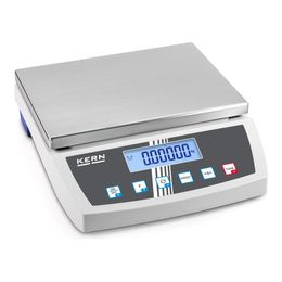 Kern Tischwaage FKB 65K1+C kalibriert, Wägebereich 65 kg, Ablesbarkeit 1 g ; KERN & Sohn)