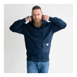 STIER Heavy Hoodie Functional Pocket organic cotton XL Navy (906675)