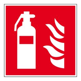 EICHNER Brandschutzschild Feuerlöscher 15 x 15 cm PVC (9225-13031-015)