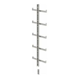MUNK Einholmleiter Edelstahl Länge 1,40 m (077553)