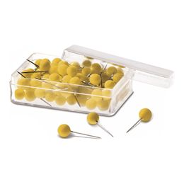 MAGNETOPLAN Pin Nadeln Dose a. 100 St&uuml;ck, gelb (111165002)