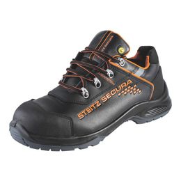 STEITZ SECURA Halbschuh schwarz/orange VX 7500 PERB, S3 NB, EU-Schuhgröße: 46 (VX 7500 ESD S3 NB 46)