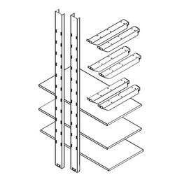 Säbu Lagerregal 1000 (1190)