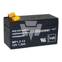 H&uuml;ckmann H&uuml;ckmann Multipower Blei-Akku MP1,2-12 Pb12V/1,2Ah 123578)