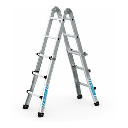 Zarges Variomax V - LM-Teleskop-Leiter 4 x 3 Sprossen (41934)