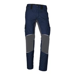KÜBLER WORKWEAR Stretchhose ACTIVIQ dunkelblau/anthrazit Form 2850 Größe 48 ; Kübler Workwear (2850 5231-4897-48)