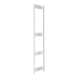 Bito Fachbodenregal-Stützrahmen-Set PA-Niet H2200xT824 mm, unmontiert lichtgrau (C1200-0090)